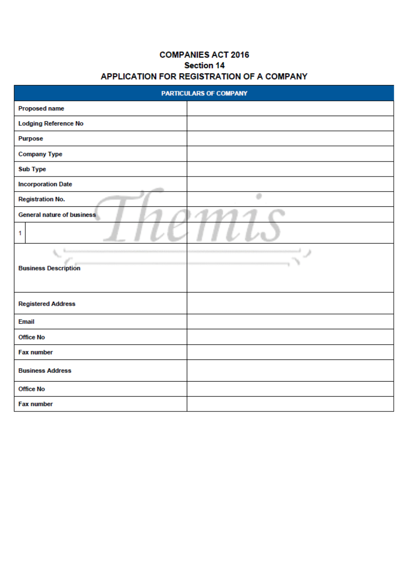 Company Secretary Malaysia :: SSM Forms vs Sections